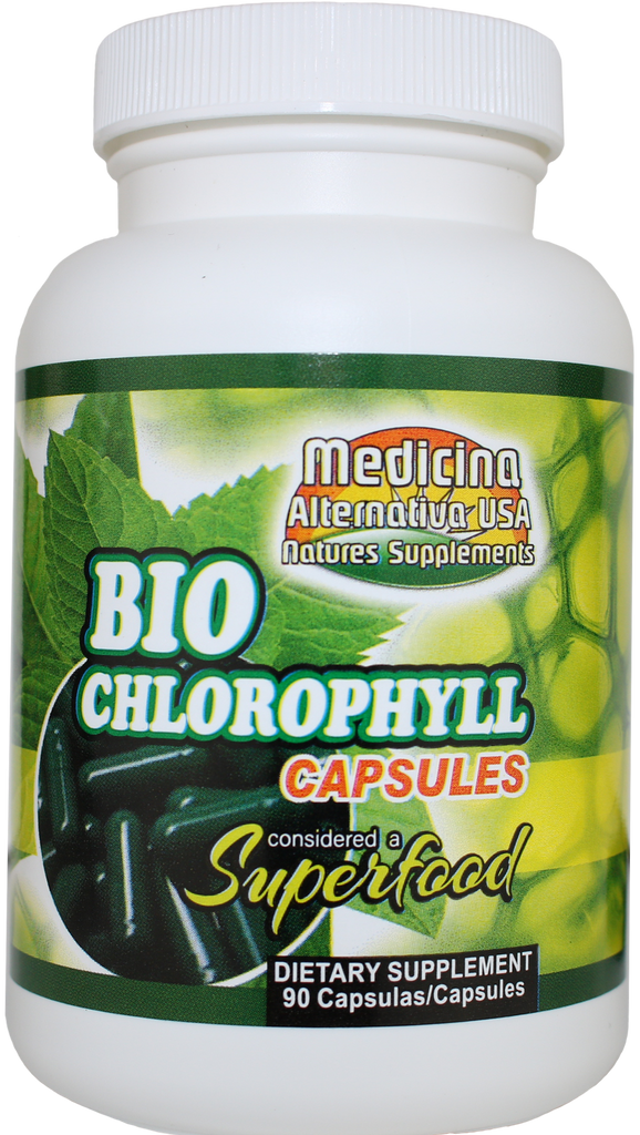 BIO CHLOROPHYLL LIQUID (CLOROFILA LIQUIDO) 90 CAP. – Medicina ...